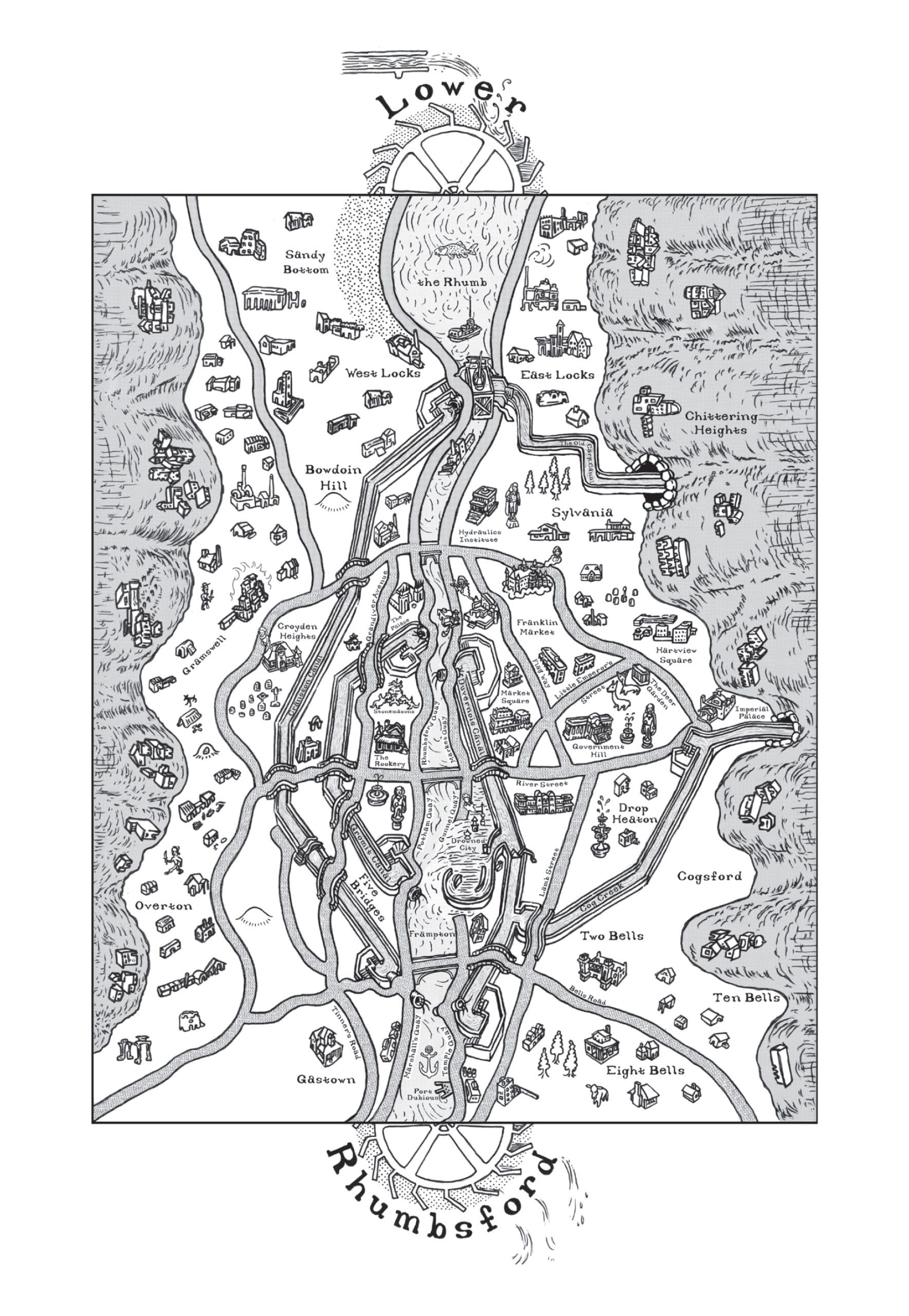 Map Reveal & Interview: A Clockwork River by J.S. Emery | FanFiAddict