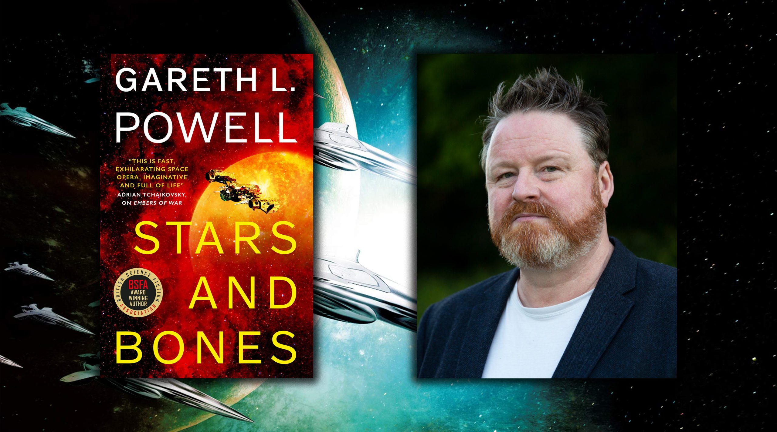 Author Chat: Gareth L. Powell | FanFiAddict