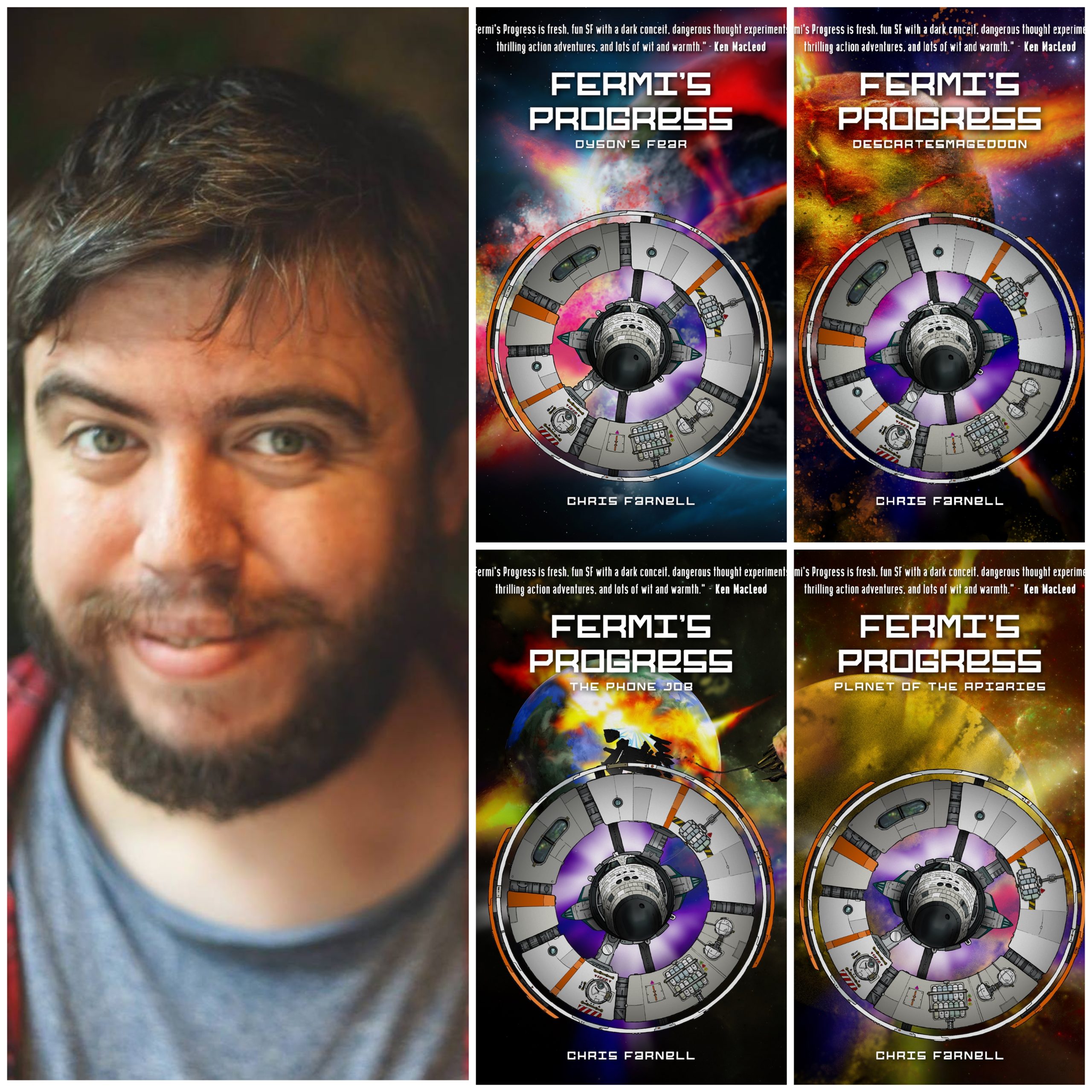 Interview with Chris Farnell: Author of Fermi's Progress | FanFiAddict