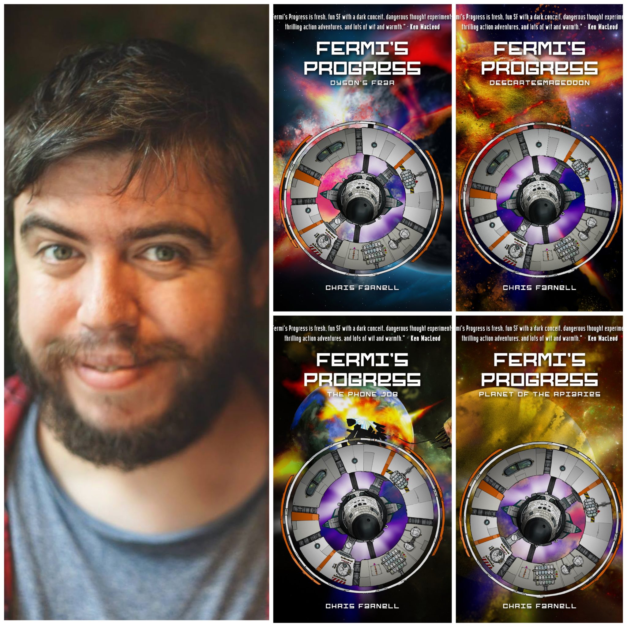 Interview with Chris Farnell: Author of Fermi's Progress | FanFiAddict
