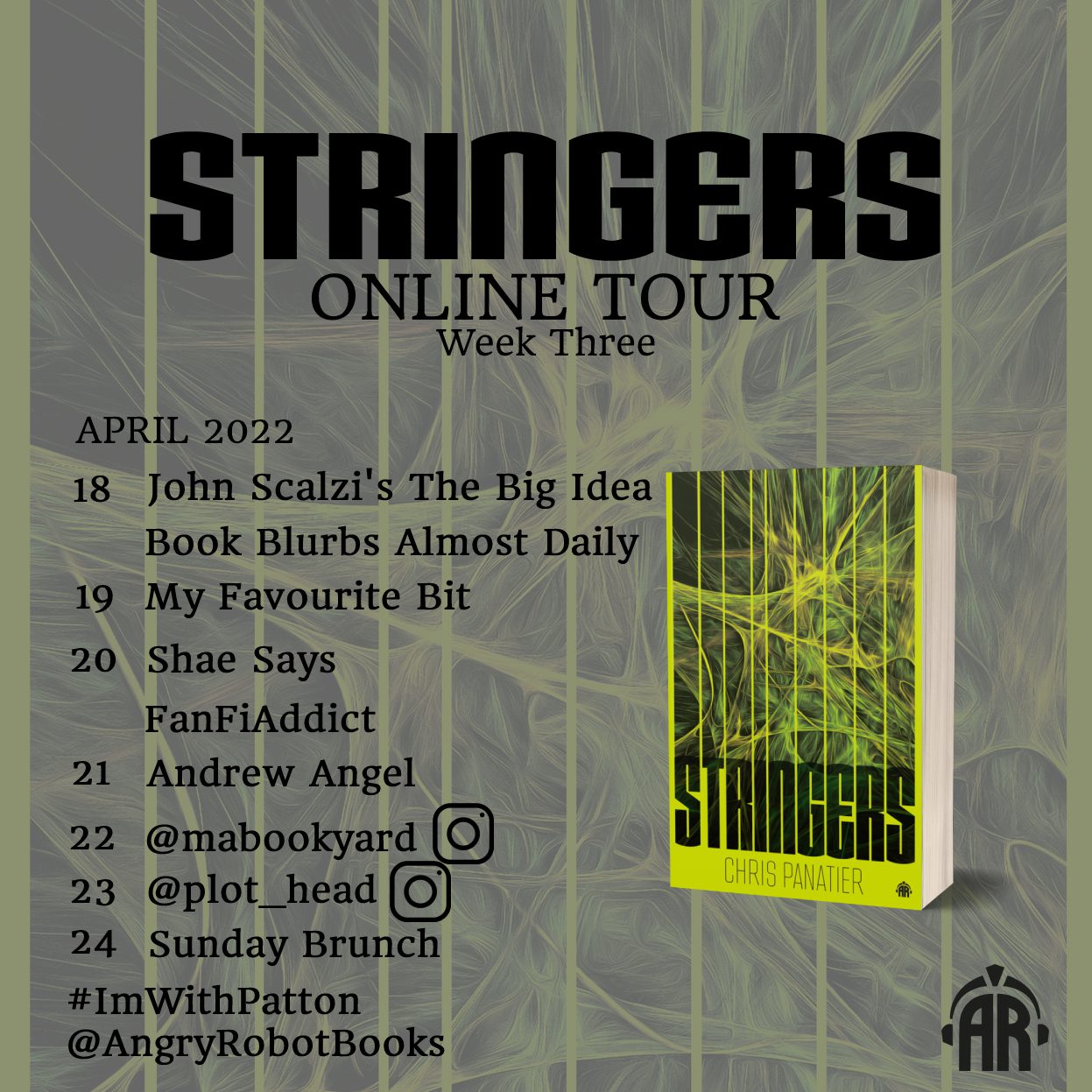 STRINGERS Book Tour - Review & Interview with Chris Panatier | FanFiAddict