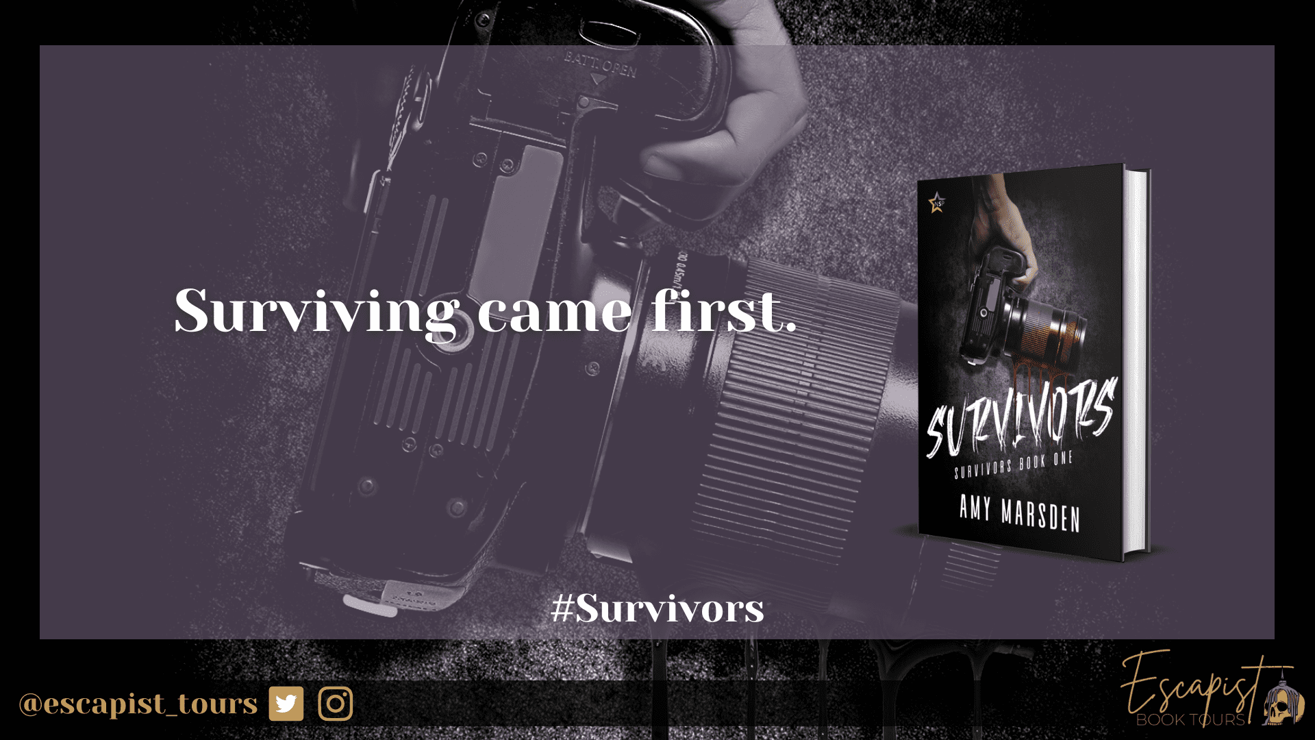 Book Tour/Spotlight: Survivors by Amy Marsden | FanFiAddict