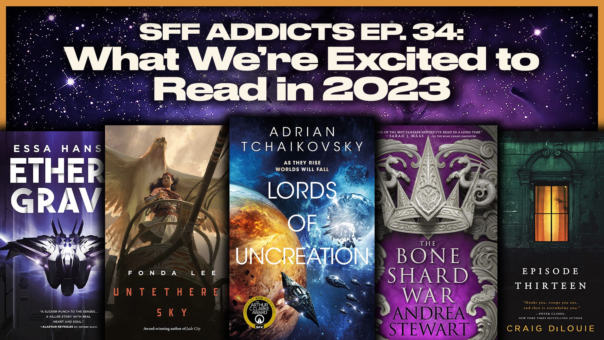What We're Excited to Read in 2023 with Fiction Fans Podcast & Connor M ...