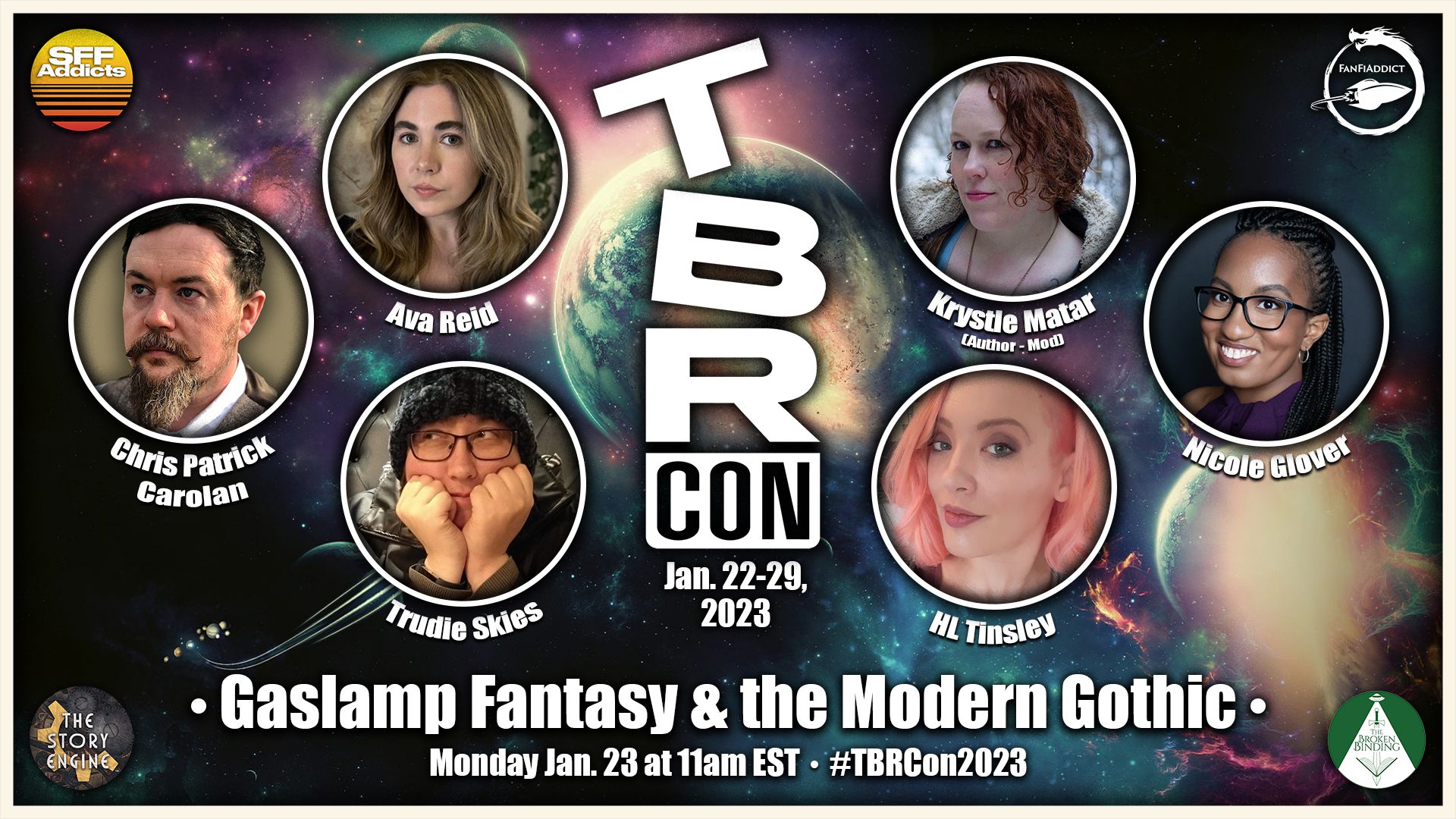 Gaslamp Fantasy & the Modern Gothic TBRCon2023 Panel