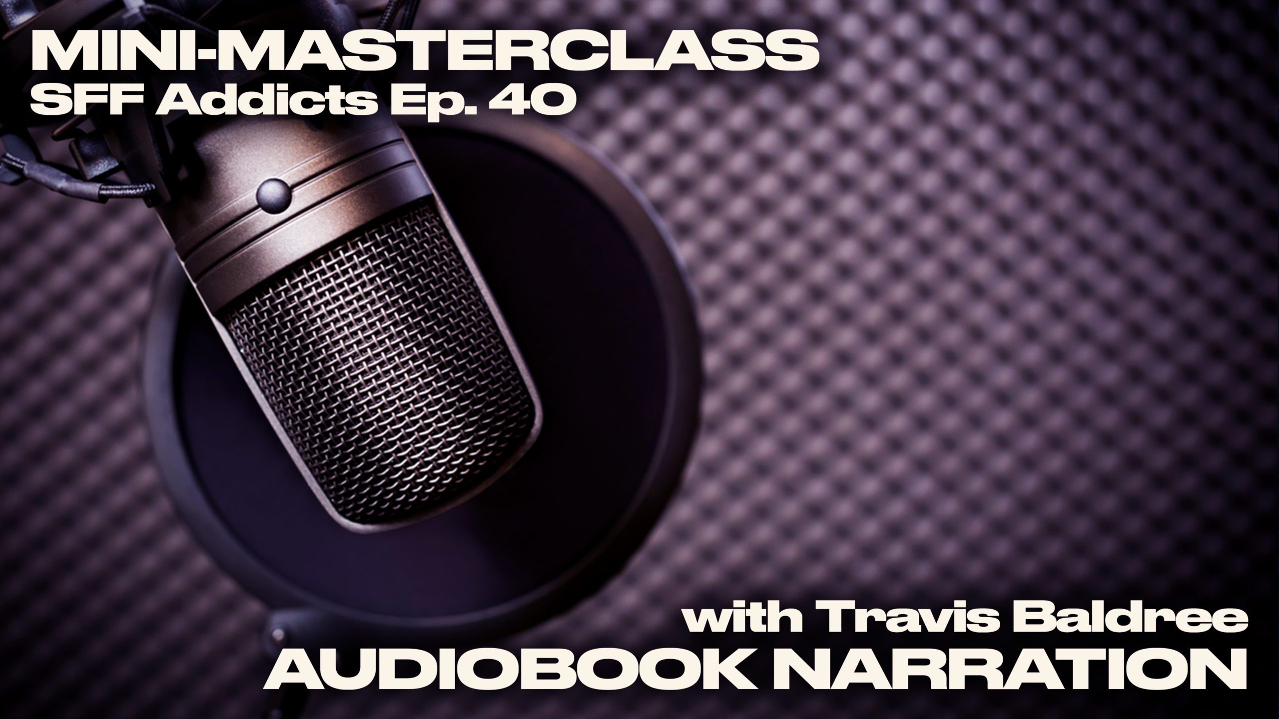 SFF Addicts Ep. 40: Audiobook Narration with Travis Baldree (Mini ...