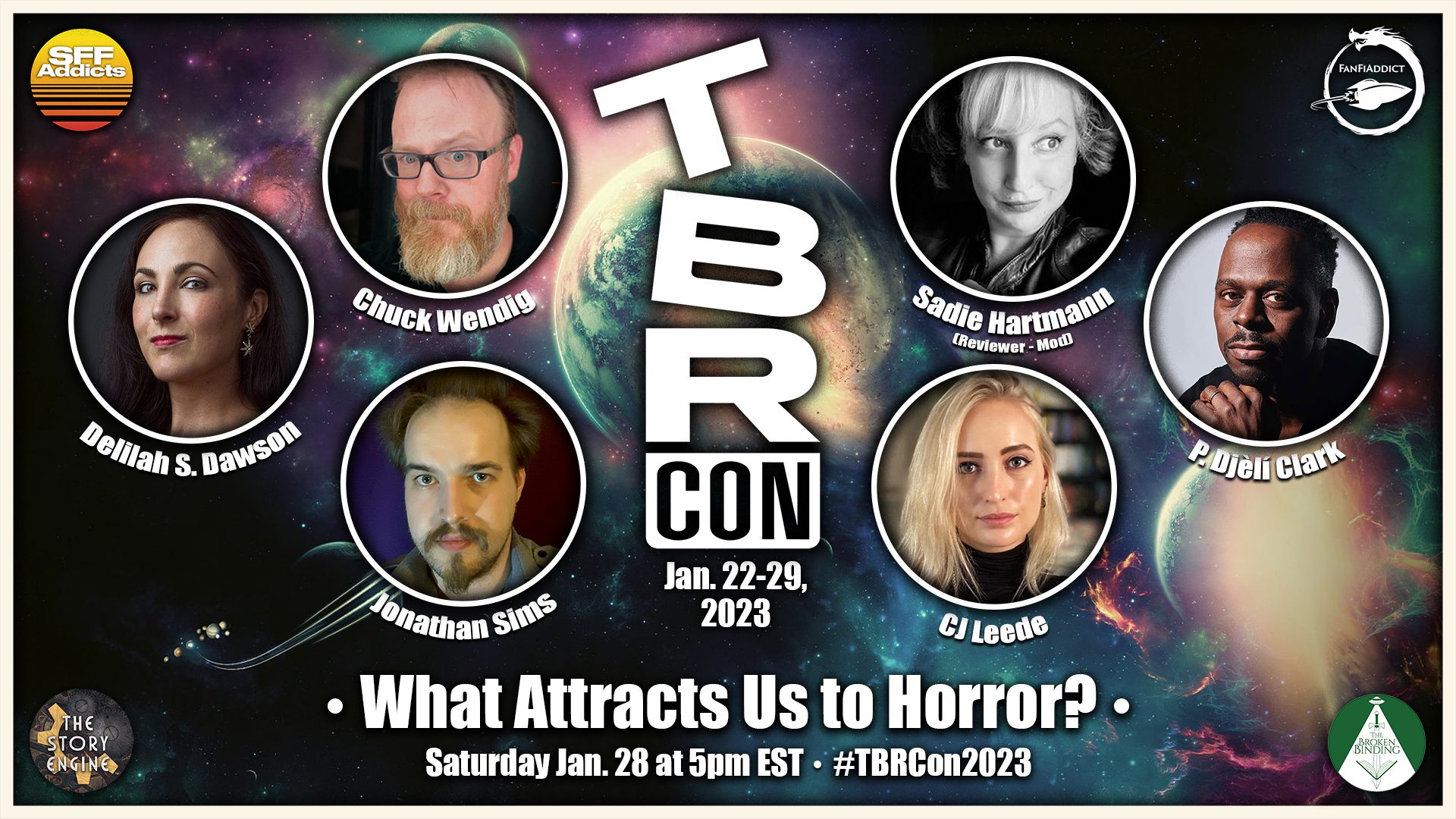 TBRCon2023 Highlight: What Attracts Us to Horror? (Panel) | FanFiAddict
