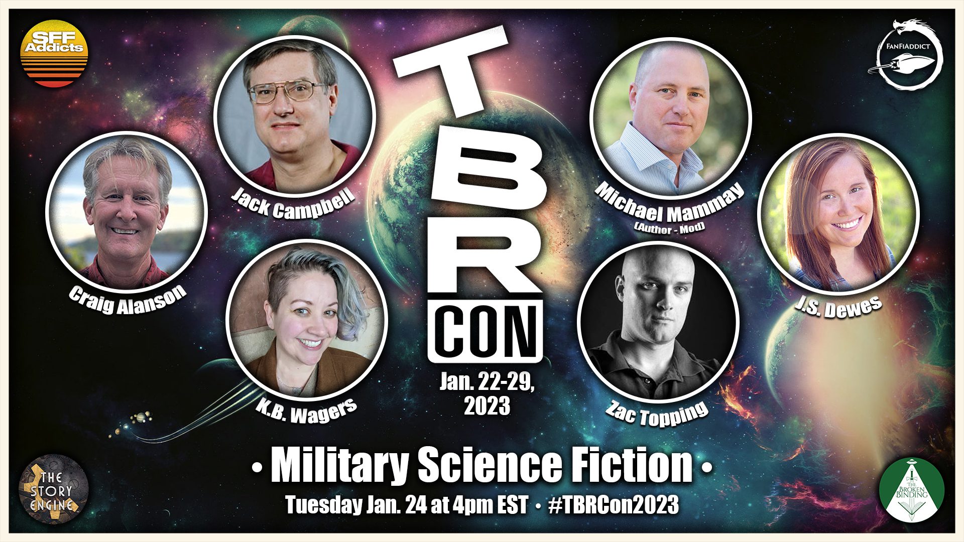 TBRCon2023 Highlight: Military Science Fiction (Panel) | FanFiAddict