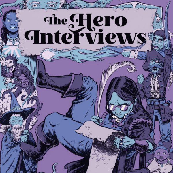 BOOK TOUR: The Hero Interviews by Andi Ewington - Audio Excerpts | FanFiAddict