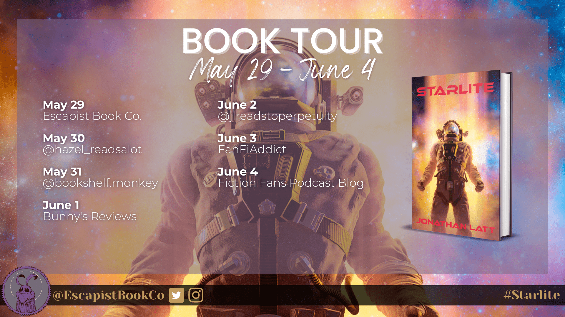 BOOK TOUR: Starlite by Jonathan Latt - Excerpt | FanFiAddict
