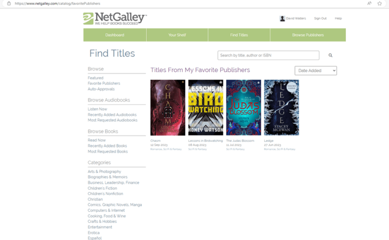 LordTBR's How-To Guide: Using NetGalley as a Reviewer | FanFiAddict