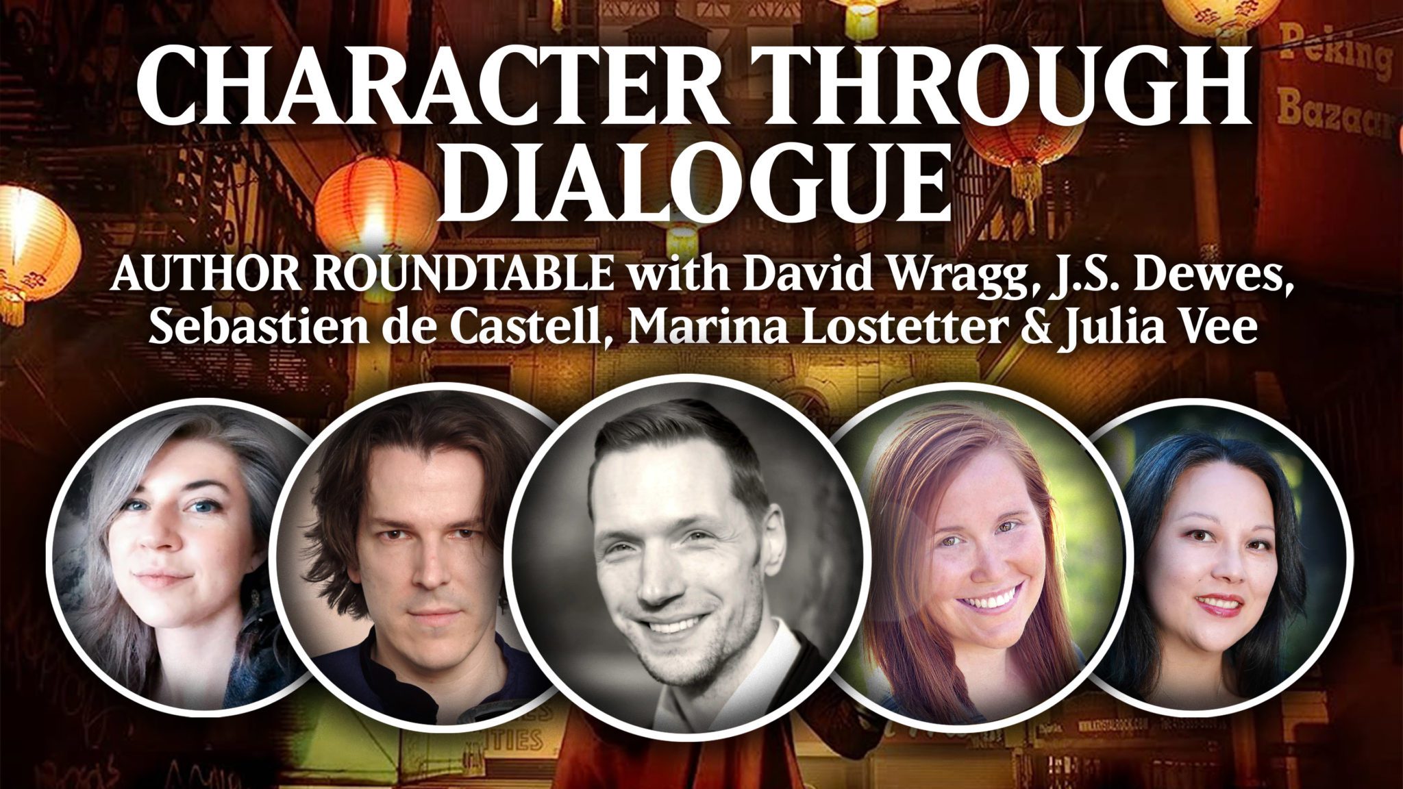 Character Through Dialogue Roundtable with David Wragg, Sebastien de ...