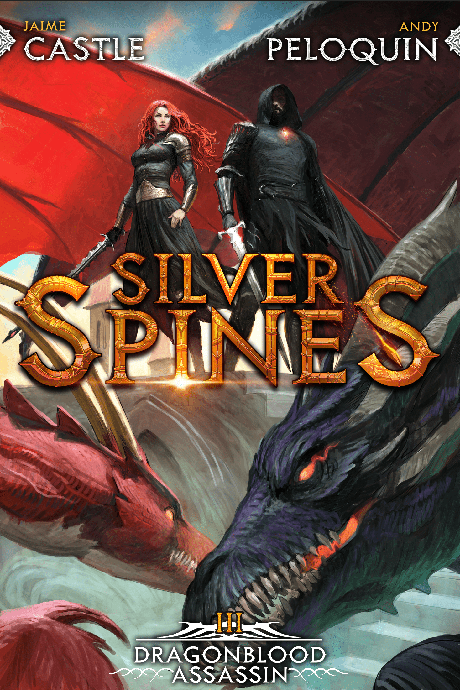 COVER REVEAL: Golden Flames (Dragonblood Assassin #4) by Jaime Castle ...