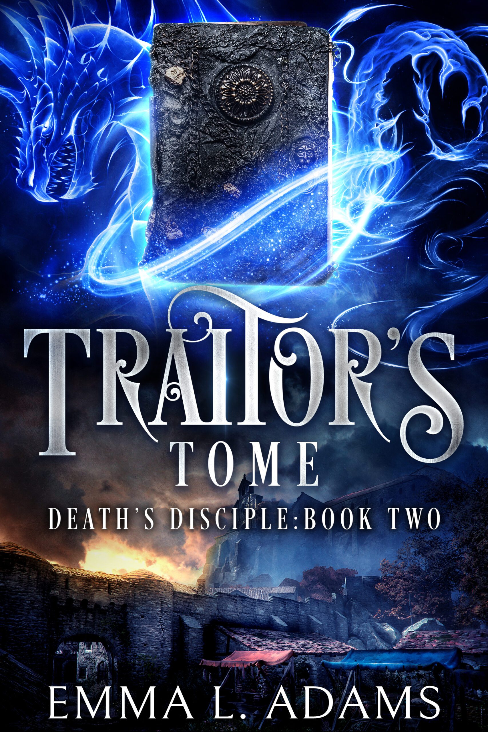 COVER REVEAL: Traitor's Tome (Death's Disciple #2) by Emma L. Adams ...