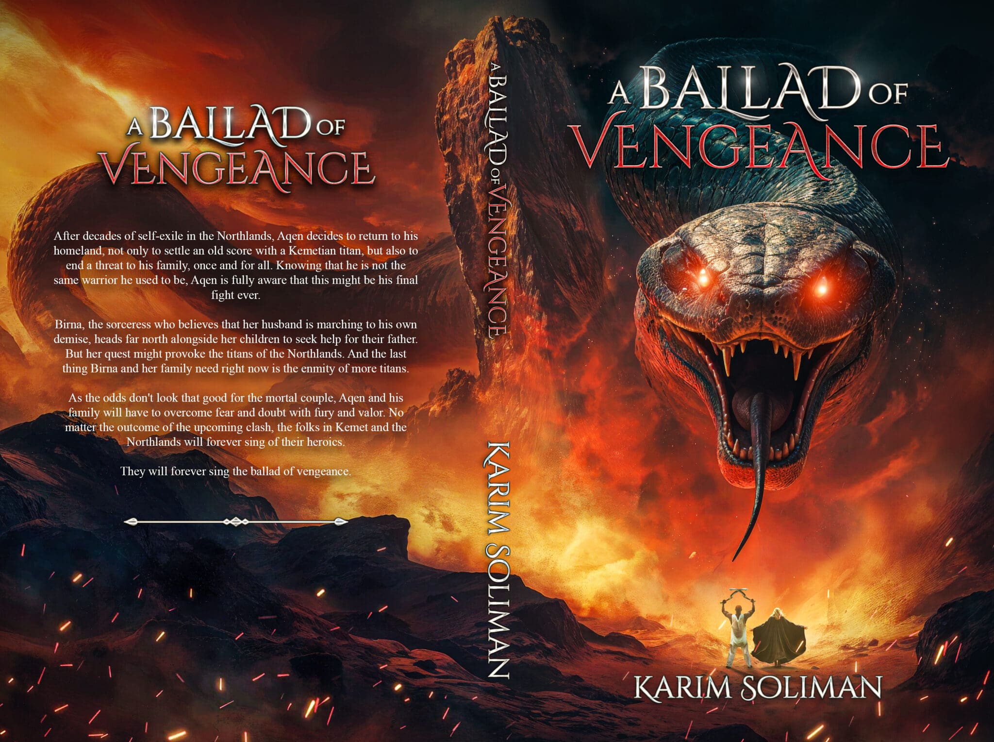 COVER REVEAL: A Ballad of Vengeance by Karim Soliman | FanFiAddict