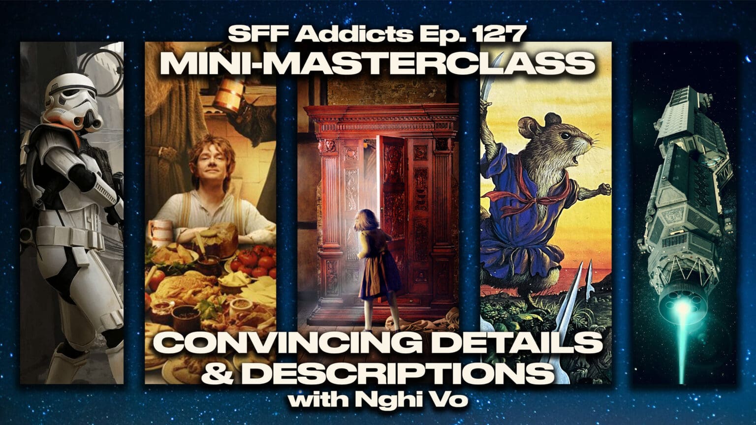 Convincing Details & Descriptions masterclass with Nghi Vo | SFF Addicts Ep. 127